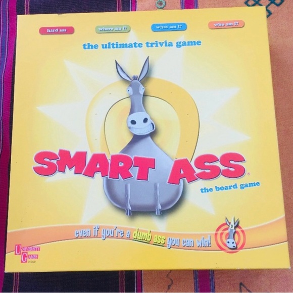 University Games | Games | The Ultimate Trivia Game Smart Ass Trivia ...
